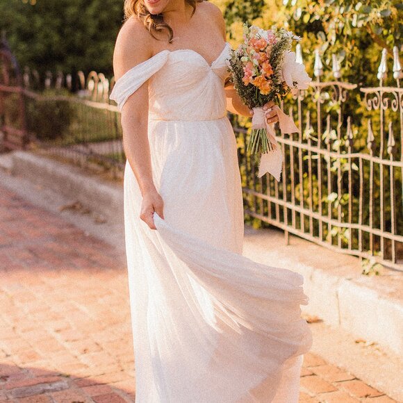 Sarah Seven | Dresses | Sarah Seven Practically Perfect Wedding Dress ...